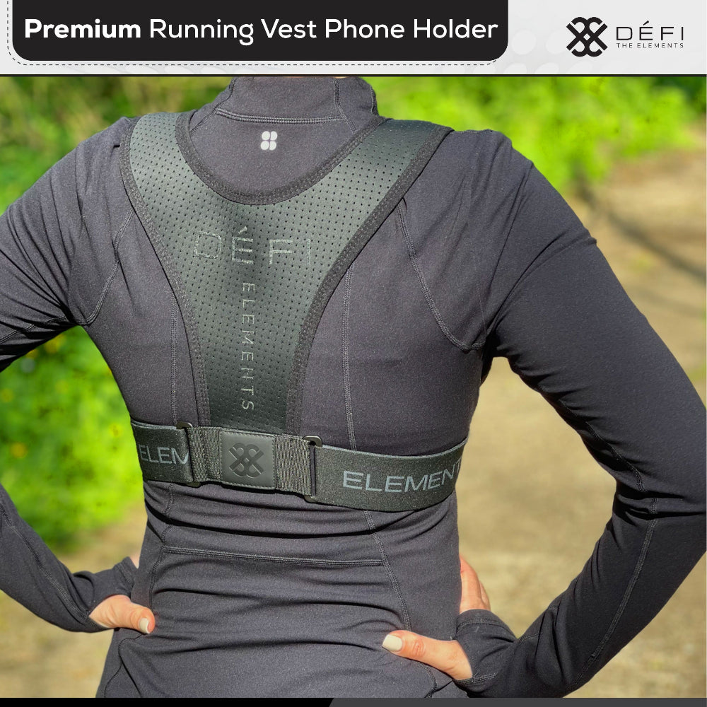 Defi The Elements | Running Vest for Phone | Running Vest Phone Holder ...